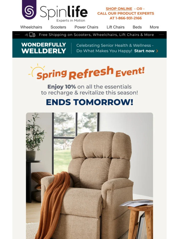 SpinLife: Spring Refresh Event Ends Tomorrow! | Milled