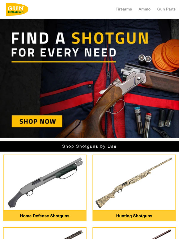 GunBroker: A Shotgun For Every Need | Milled