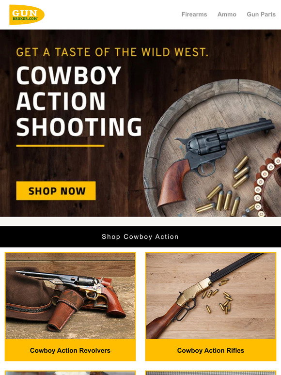 GunBroker: Get a taste of the Wild West. Shop Cowboy Action Shooting ...