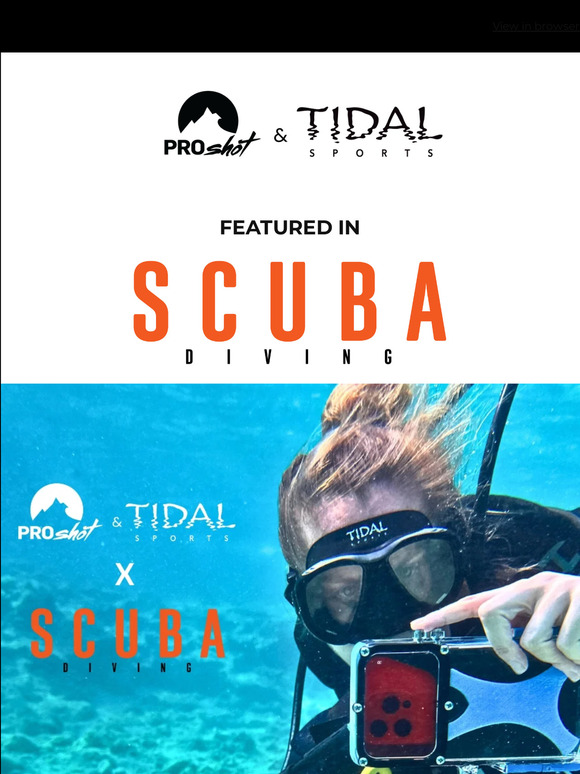 ProShot Case: Explore PADI-Approved Gear 2024 | Milled