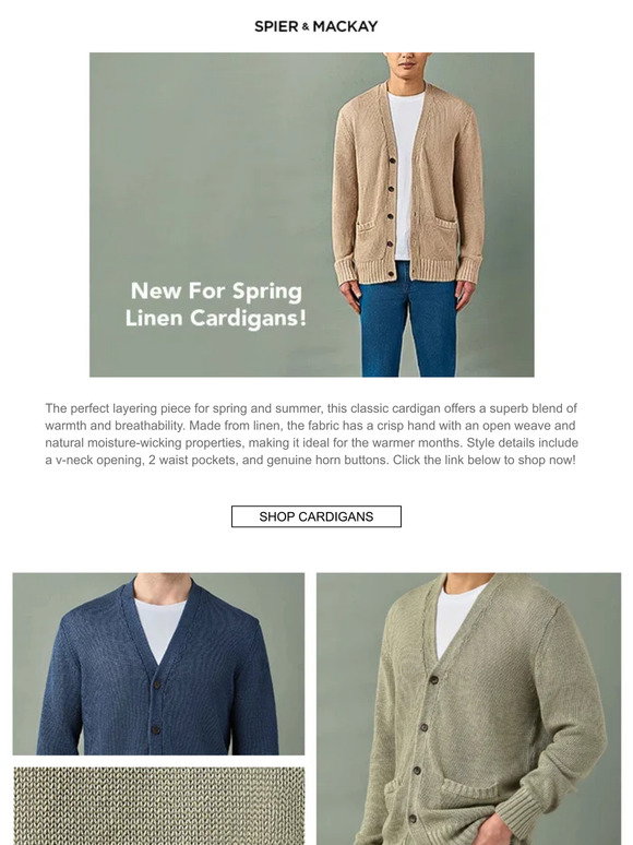 Spier & Mackay: An Easy, Stylish Layer for Spring Weather! | Milled