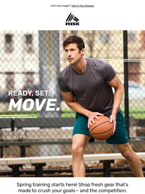RBX Active: New Men's Gear, For Every Movement | Milled
