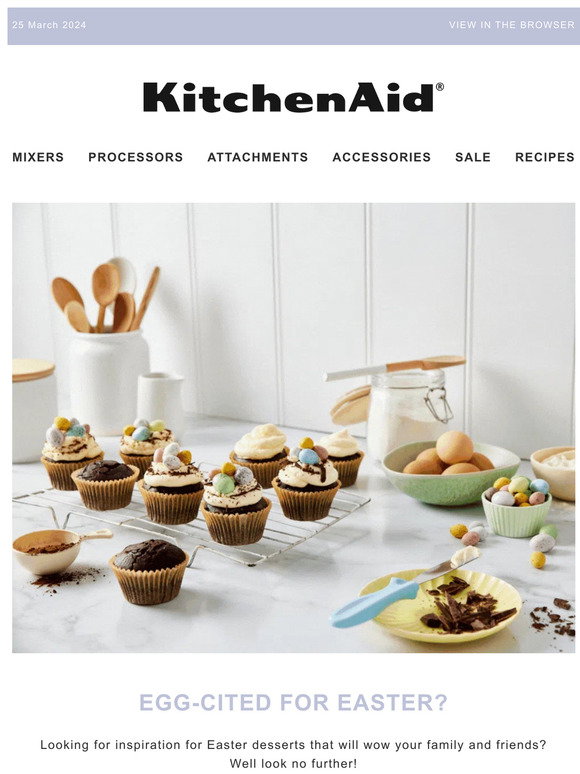 KitchenAid: Easter is upon us - Enjoy these desserts 🐰🐣 | Milled