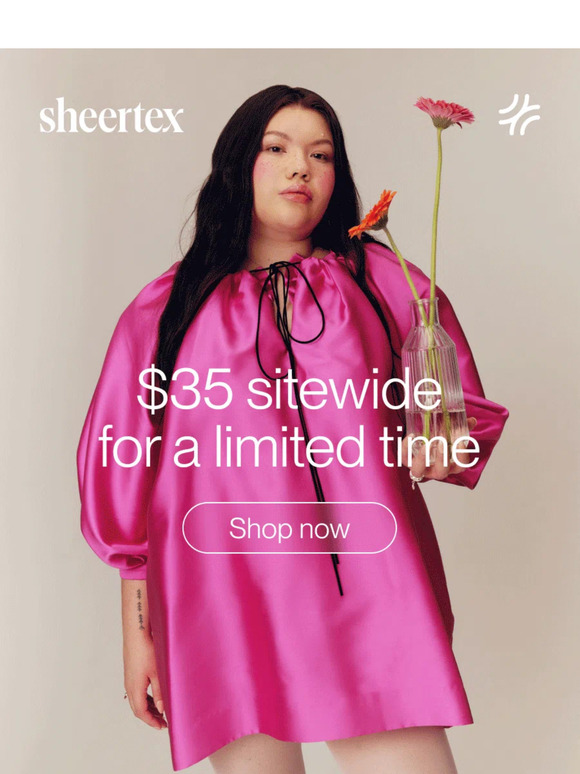 Sheertex Email Newsletters: Shop Sales, Discounts, and Coupon Codes