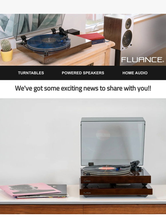 Fluance: New Arrival Alert: Meet the IB40 Turntable Isolation Base | Milled