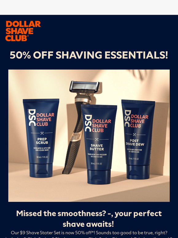 Dollar Shave Club Email Newsletters: Shop Sales, Discounts, and Coupon ...