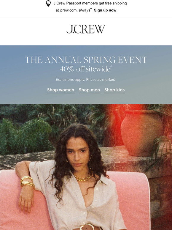 J.Crew: Three shirts for your next getaway | Milled