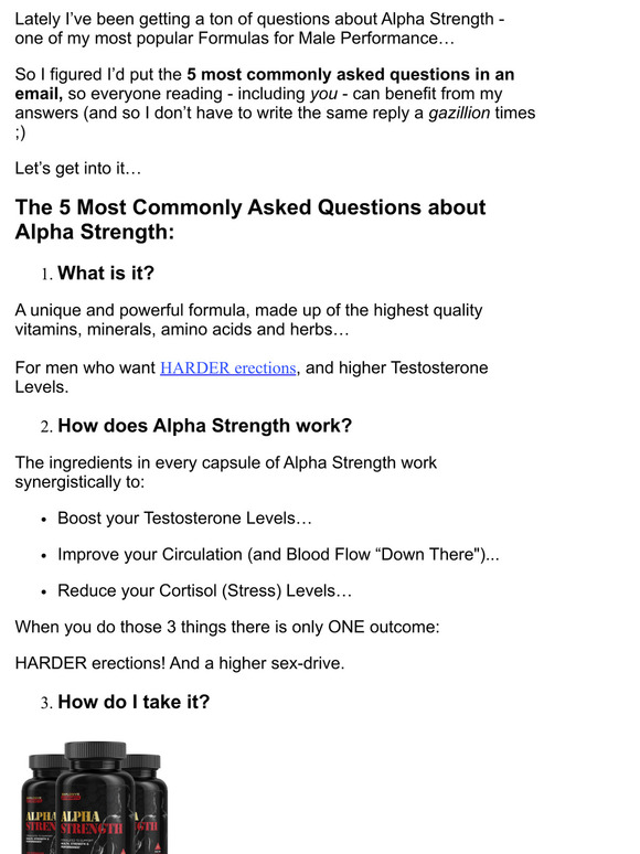 The New Alpha: Frequently Asked Questions about Alpha Strength | Milled