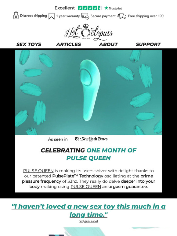 Hot Octopuss: A whole month of Pulse Queen! 🎉👑 | Milled