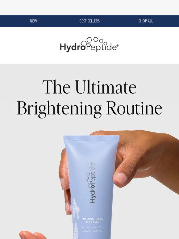 HydroPeptide: Your new brightening routine for radiant skin | Milled