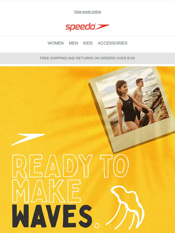 Speedo: Kids Swimwear Ready to make waves. | Milled