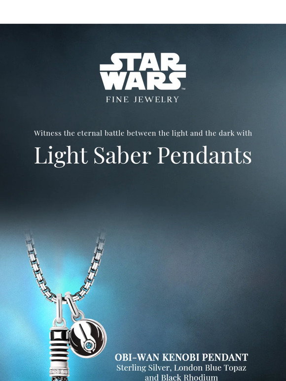 Star Wars Fine Jewelry: Choose Your Path With Light Saber Pendants⚔️ ...