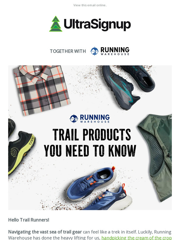 UltraSignup: Trail Products You Need to Know | Milled