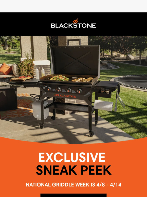 Blackstone Products: 🚨Your Sneak Peek to Griddle Week | Milled