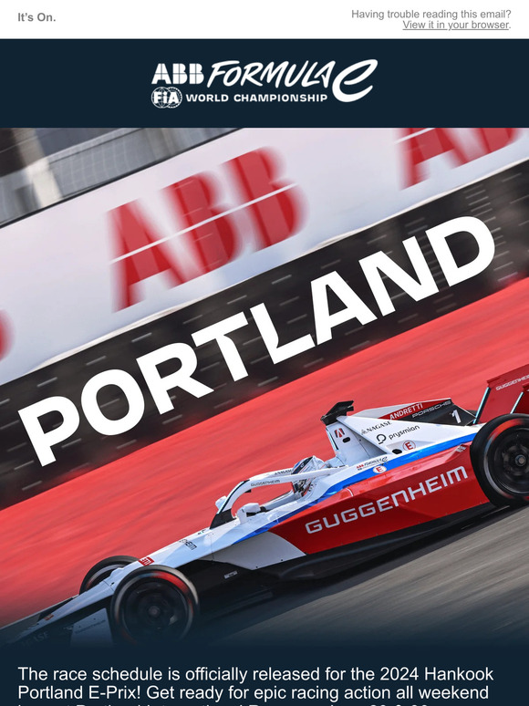 Formula E: Formula E is BACK in Portland – Race Schedule Released | Milled