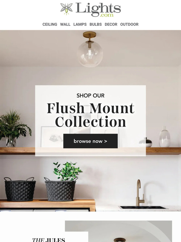 Lights: Flush Mount Lighting You Will Love💡 | Lights.com | Milled