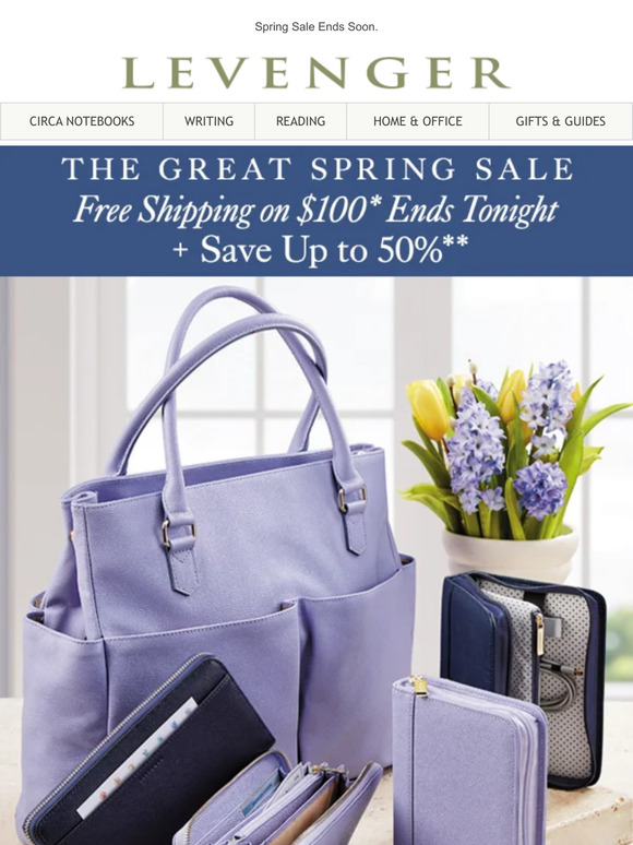 Levenger: Free Shipping Ends Tonight. | Milled