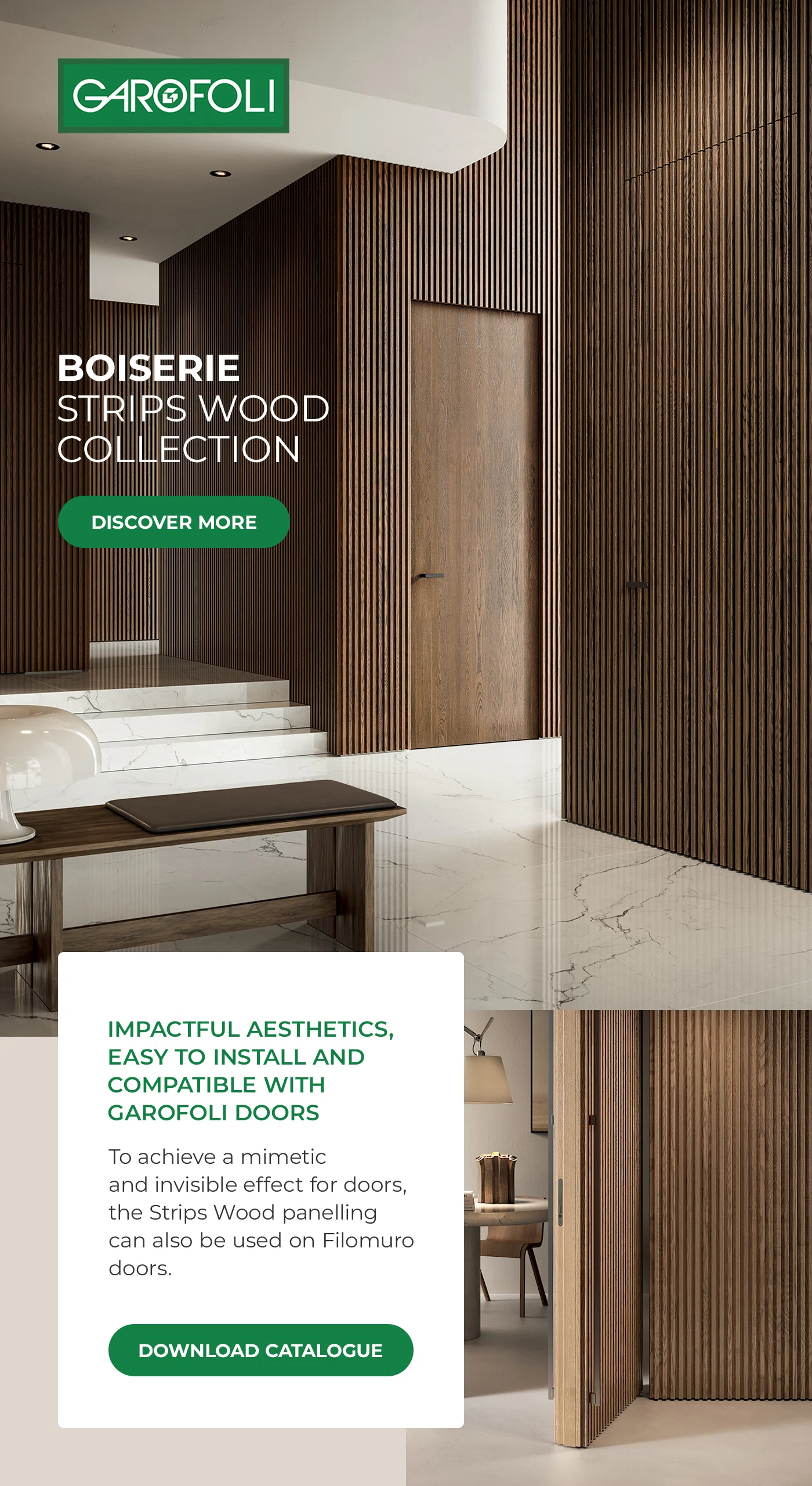 Archiproducts: Garofoli Boiserie Strips Wood Collection: impactful ...