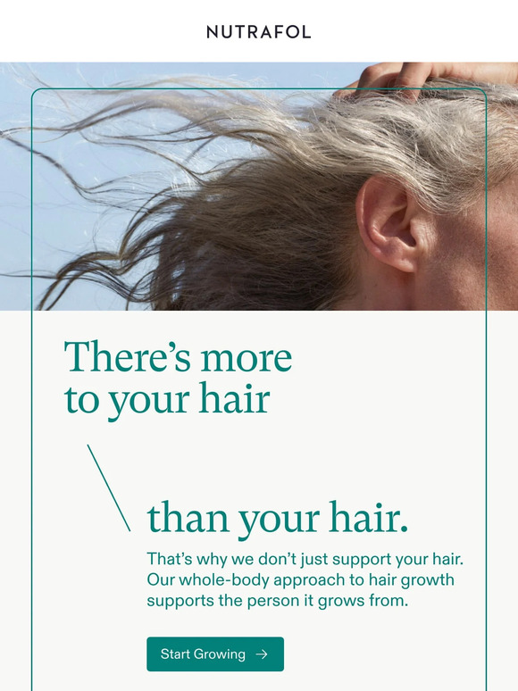 Nutrafol: Takeout and binge-watching impact hair. | Milled