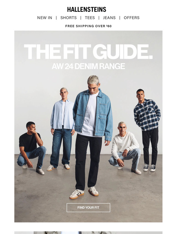 Hallenstein Brothers: Know your denim fits ? | Milled