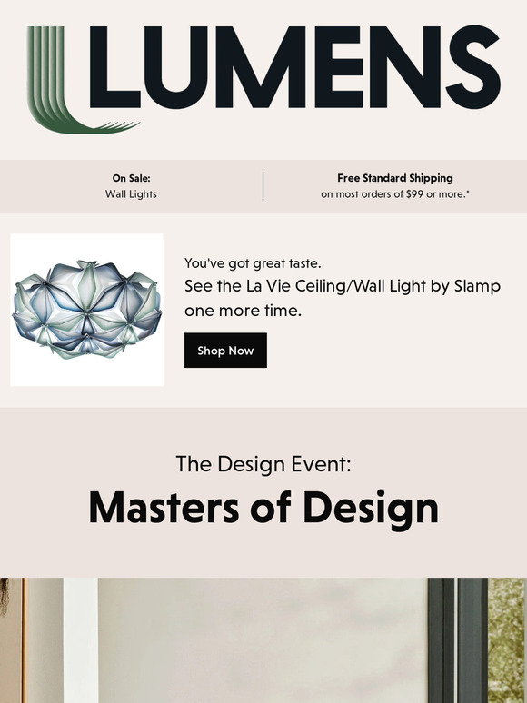 Lumens: Meet the masters of design + their designs (most on sale). | Milled
