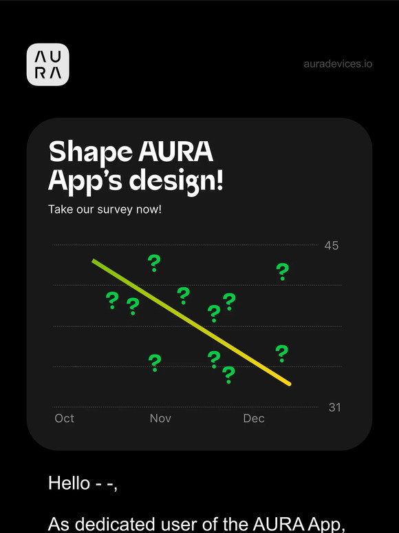 AURA: 🚀 Shape the Future of AURA Devices: Share Your Feedback on Our ...