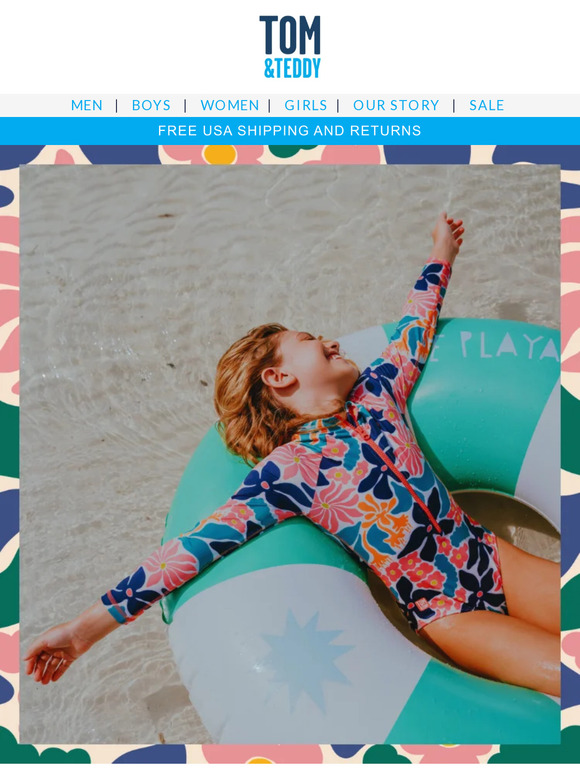 Tom & Teddy: The NEW Swimsuit For Girls | Milled