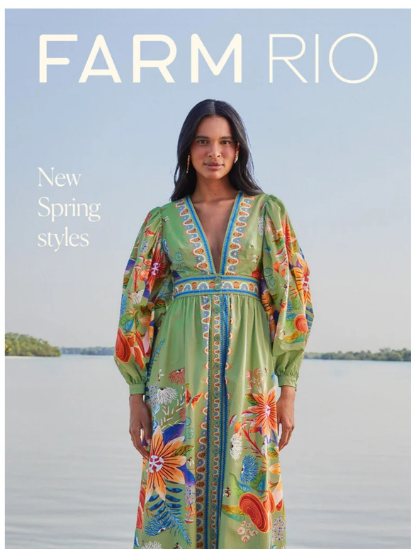 FARM Rio: New +60 Spring styles | Milled