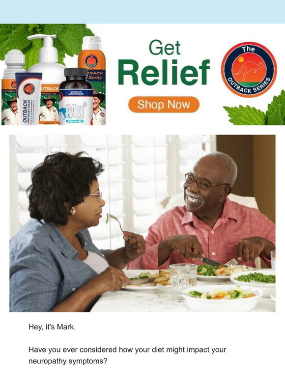 Outback Pain Relief: Eat Away at Neuropathy With These 7 Foods | Milled