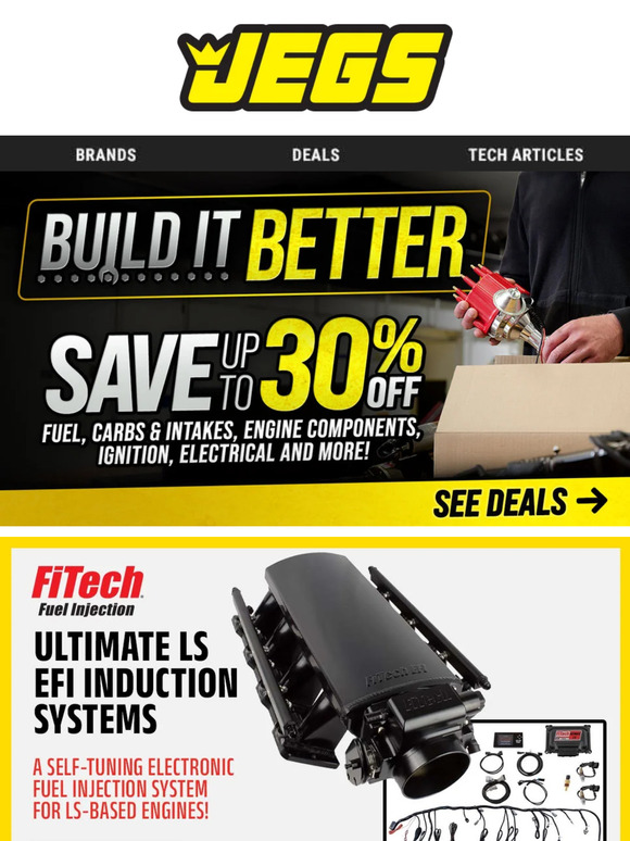JEGS: Build-It-Better With JEGS Fuel, Carbs & Intakes! | Milled