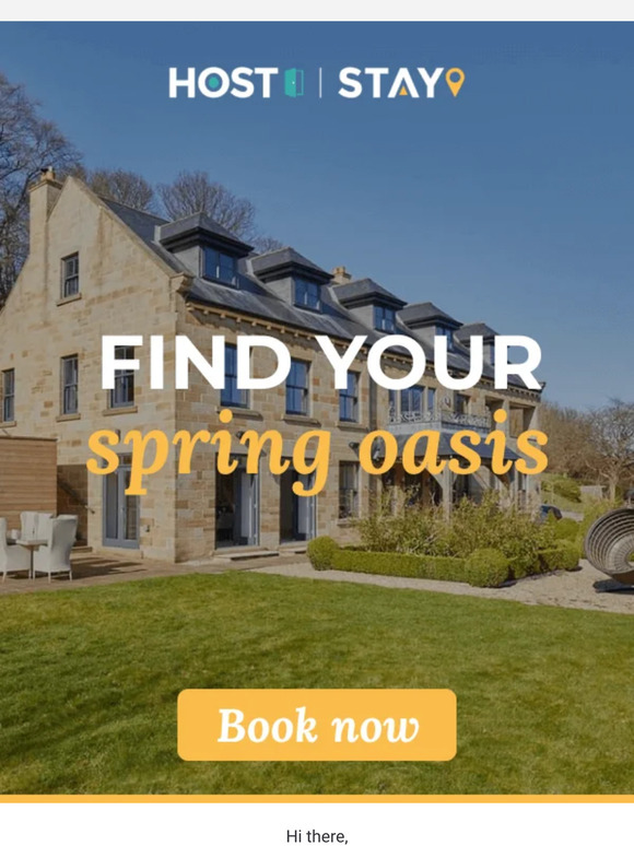 Host & Stay: Discover spring getaways from £75 per night | Milled