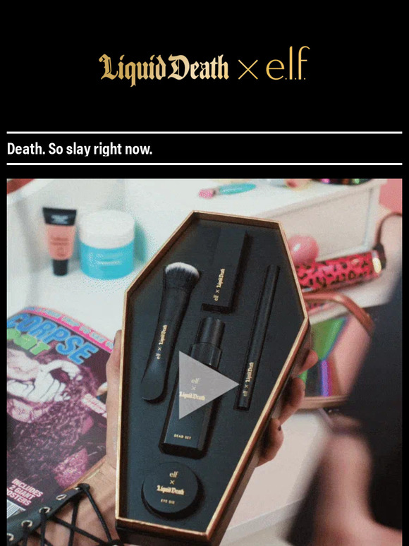 Liquid Death Email Newsletters: Shop Sales, Discounts, and Coupon Codes