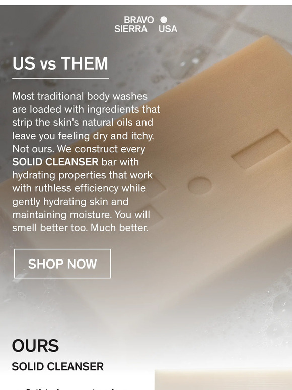 Bravo Sierra: ANATOMY OF AN ANTI-SOAP | Milled