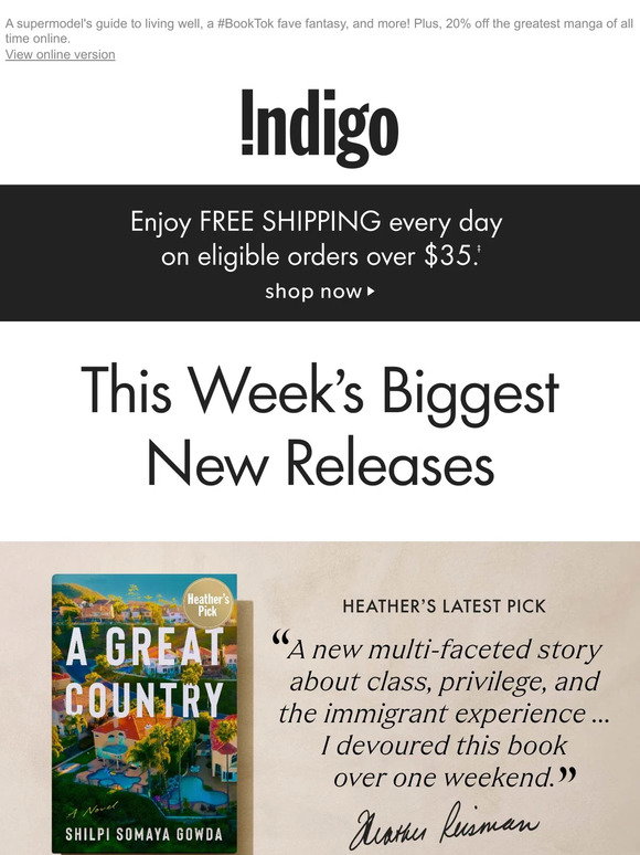 Indigo Books & Music: NEW Books To Read Now 📚 | Milled