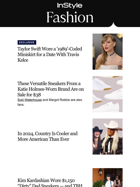 InStyle: Taylor Swift wore a '1989'-coded outfit for a date with Travis ...