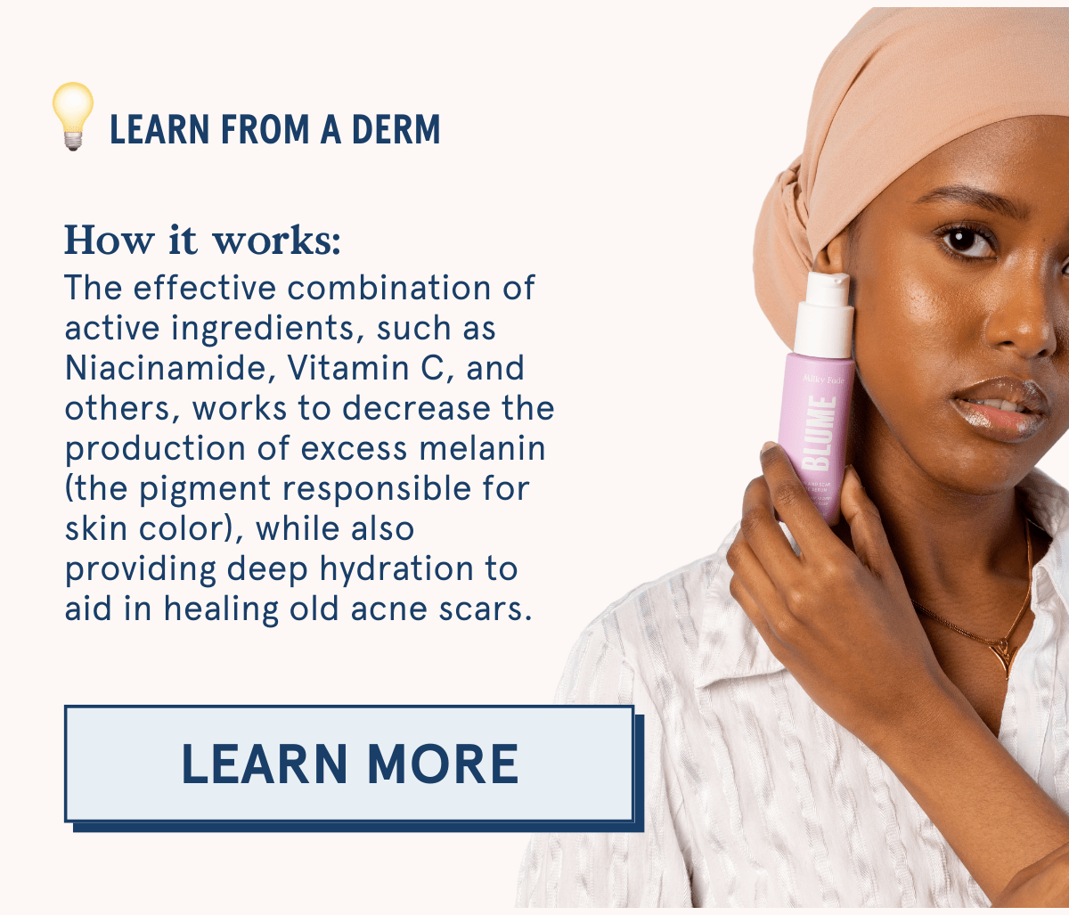 Blume: Fade scars & discoloration in 4 weeks 🌟 | Milled