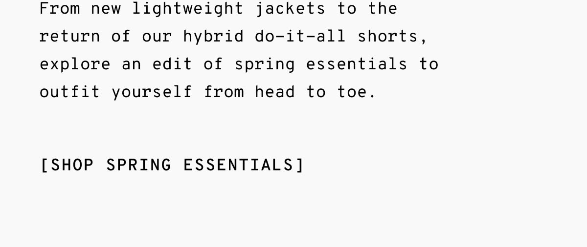 Buck Mason: The Spring Essentials | Milled