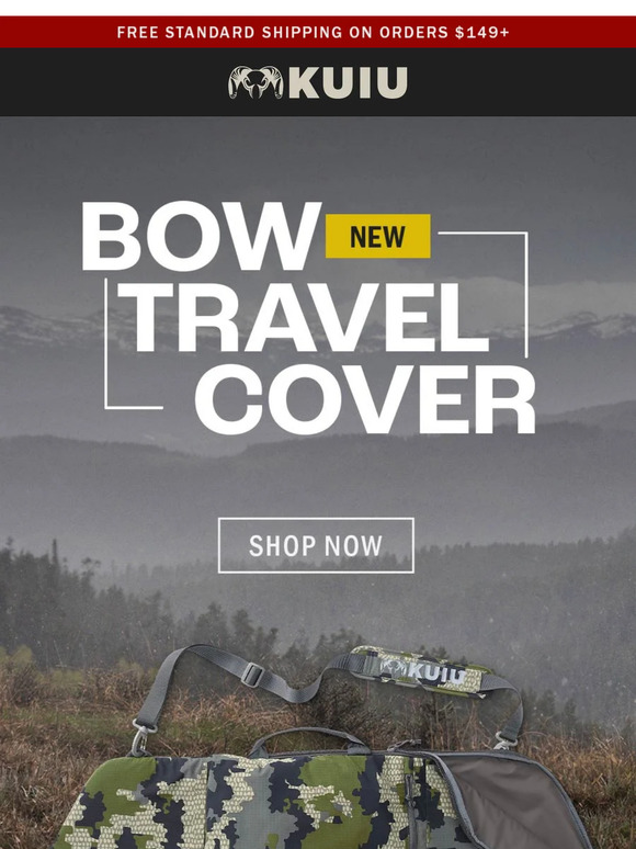KUIU: NEW: Bow Travel Cover—An Ultra-Streamlined Design for Essential ...