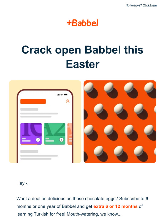 Babbel: Celebrate Easter with up to 12 free months of Turkish | Milled