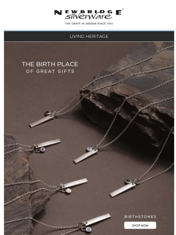 Newbridge Silverware: 💎 NEW Birthstones & Lockets 💎 | Milled