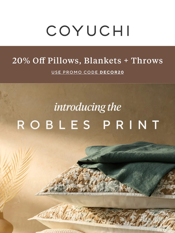 Coyuchi: Introducing Our Newest Spring Print | Milled