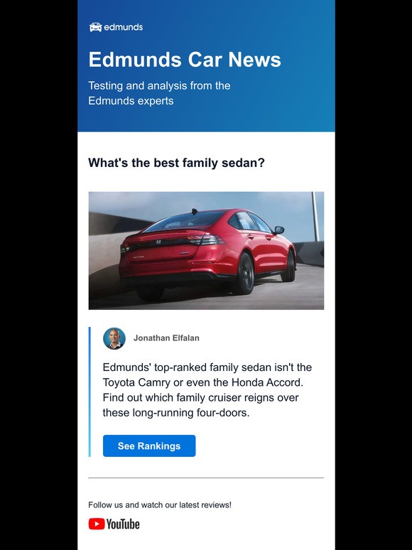 Edmunds: Car News — Best Family Sedan, Coolest Jeeps and EV Trip Planners | Milled