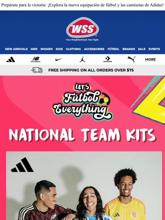 WSS: Gear Up for Victory: Explore The New Adidas Soccer Wear & Jerseys ...