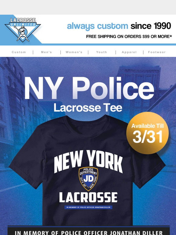 Lacrosse Unlimited: Support the memory of Jonathan Diller💙 | Milled