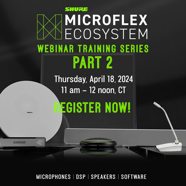 Full Compass: GearCast: Meet the Shure MicroFlex Conferencing System in ...