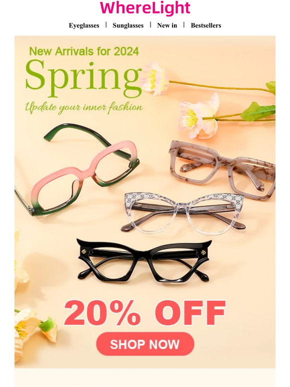 wherelight: Fresh Frames for a New Look! | Milled