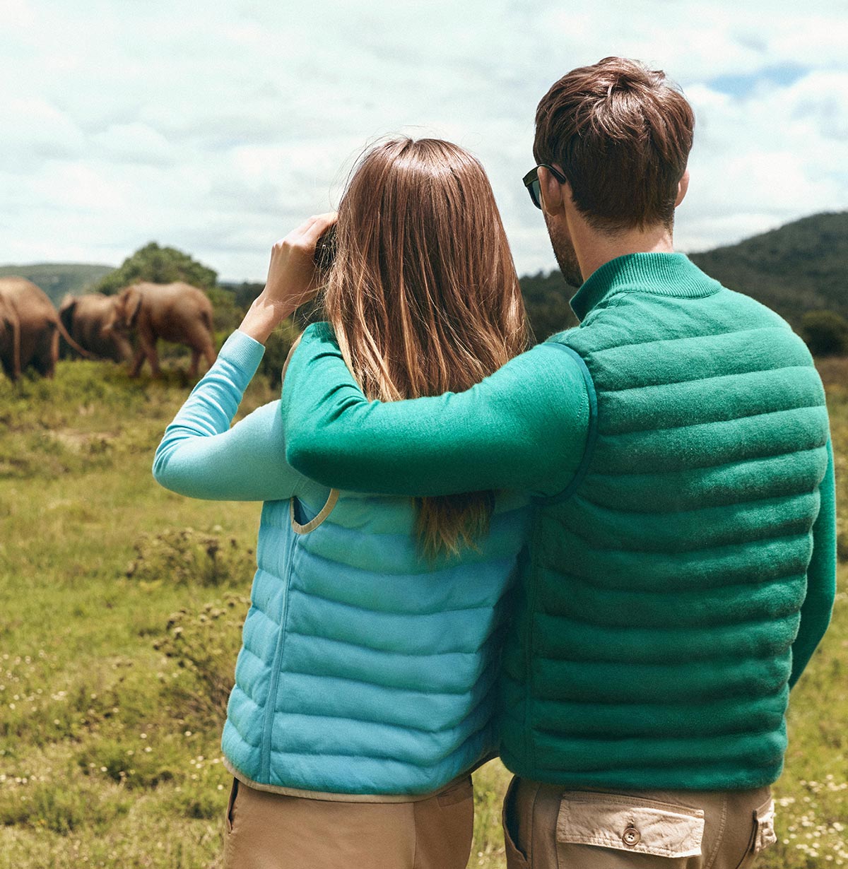 Falconeri: Cashmere Reversible Down Jacket | Milled