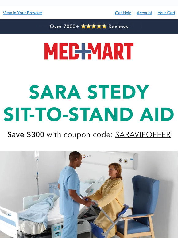 Med Mart: Meet The Sara Stedy Sit-to-Stand Aid | Milled