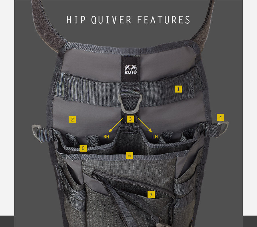 kuiu: Introducing Our New Archery Hip Quiver | Milled
