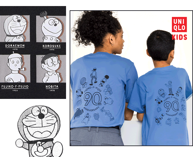 UNIQLO: Now available: Fujiko F Fujio 90th Anniversary | Milled